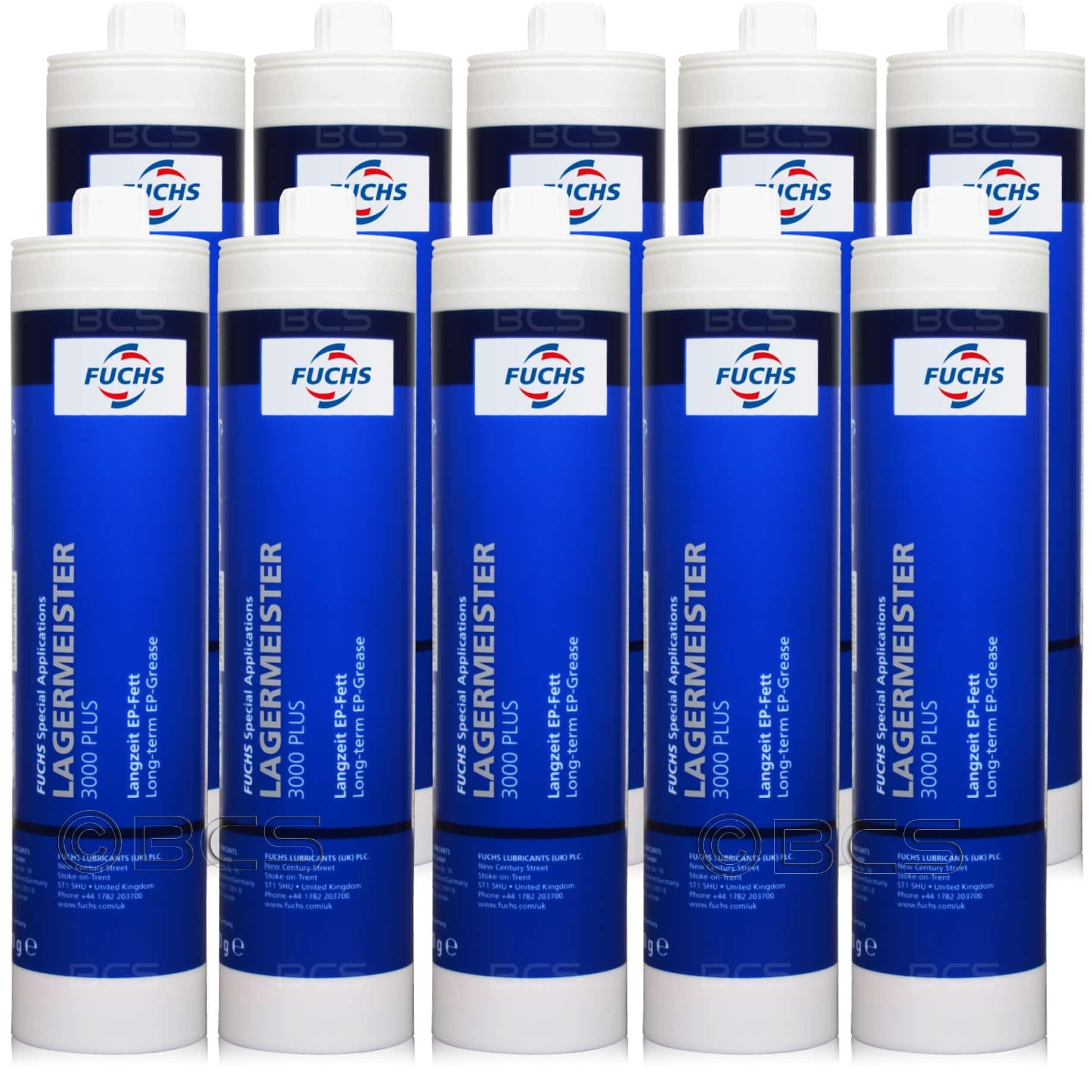 FUCHS LAGERMEISTER 3000 PLUS - SMAR - NLGI 2 - 500g - 10 sztuk ZESTAW