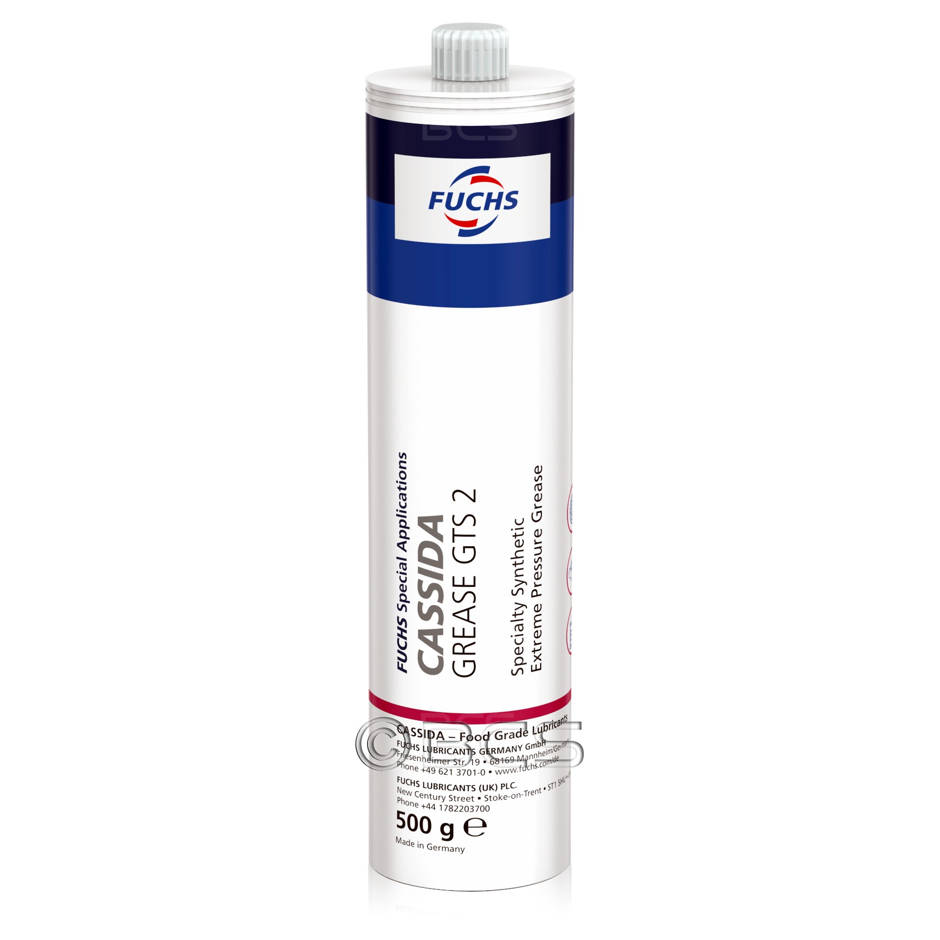 FUCHS CASSIDA GREASE GTS 2 - SMAR SYNTETYCZNY PRZEMYSŁ SPOŻYWCZY 500 g