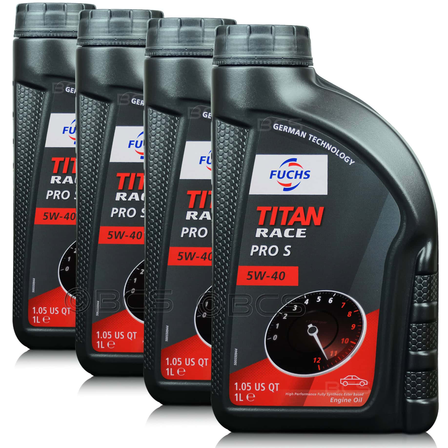 FUCHS TITAN RACE PRO S 5W40 - OLEJ SILNIKOWY - 4 litry ZESTAW